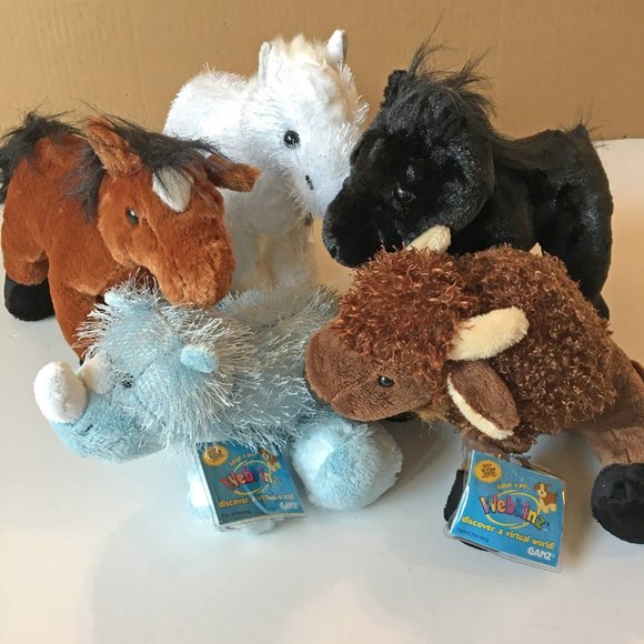 Webkinz | Toys | Webkinz Plushies Stuffed Animals Rare Bnwt | Poshmark